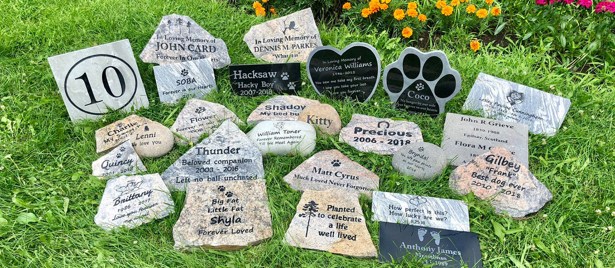 Custom Engraved Stones & Rock Art | Tone Engraving Ontario